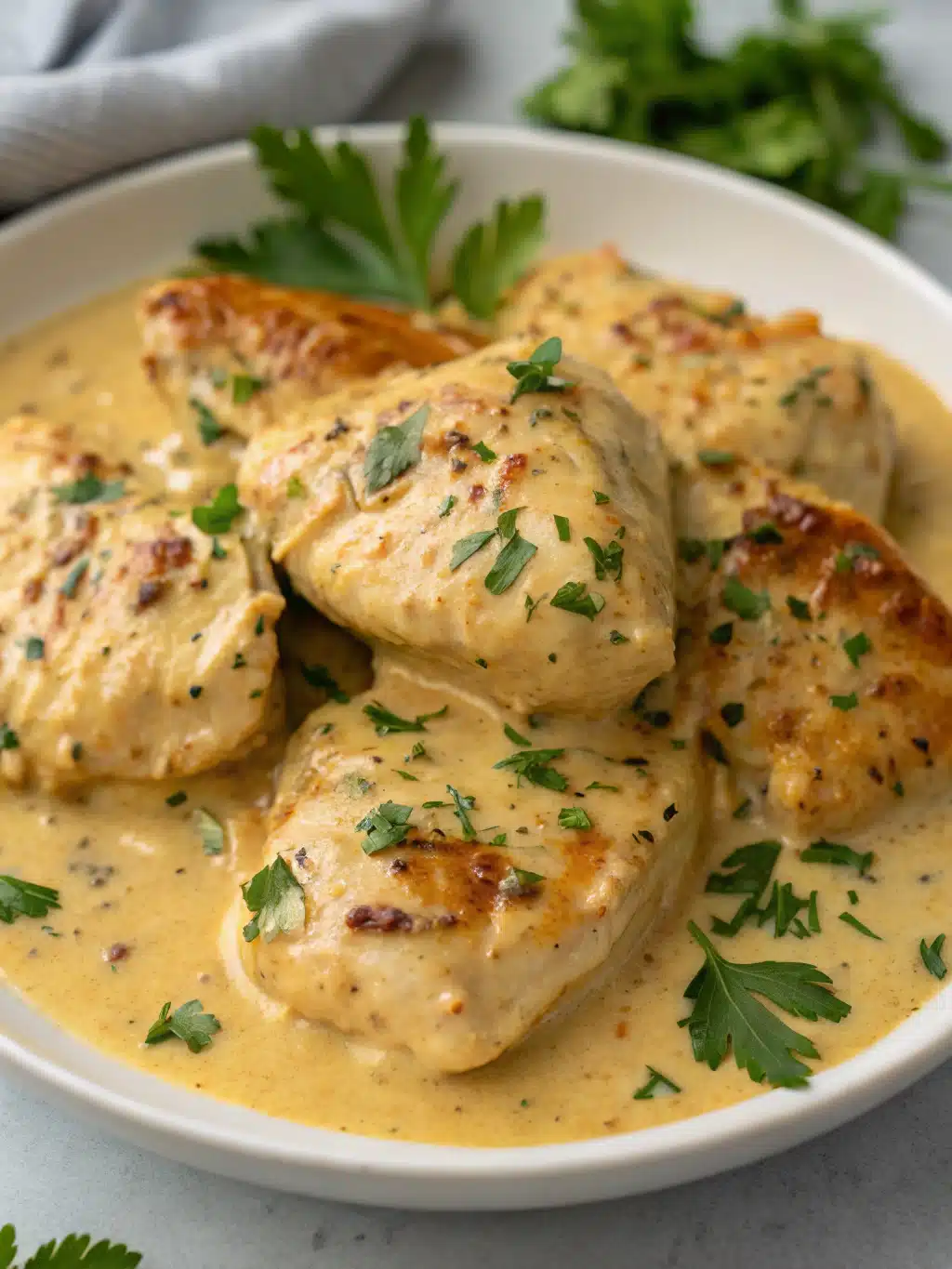 Creamy Garlic Butter Chicken - Recipe High