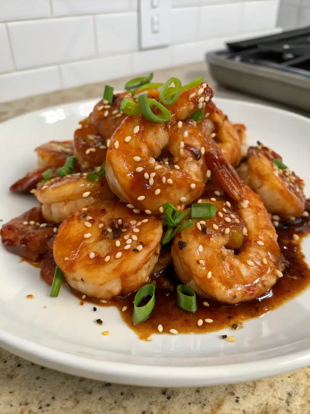 Honey Garlic Shrimp - Recipe High