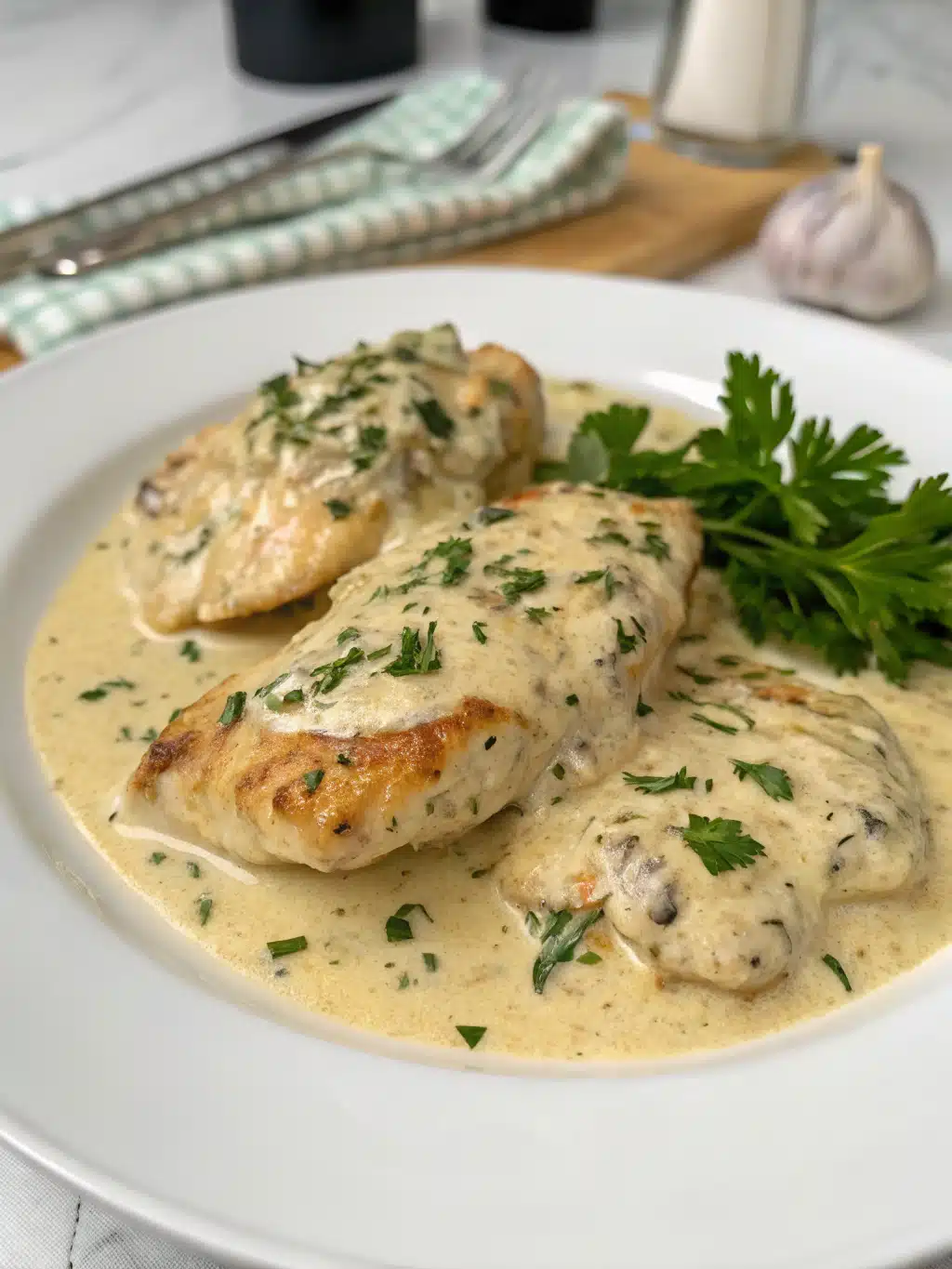 ITALIAN STYLE CHICKEN IN CREAMY MASCARPONE SAUCE - Recipe High