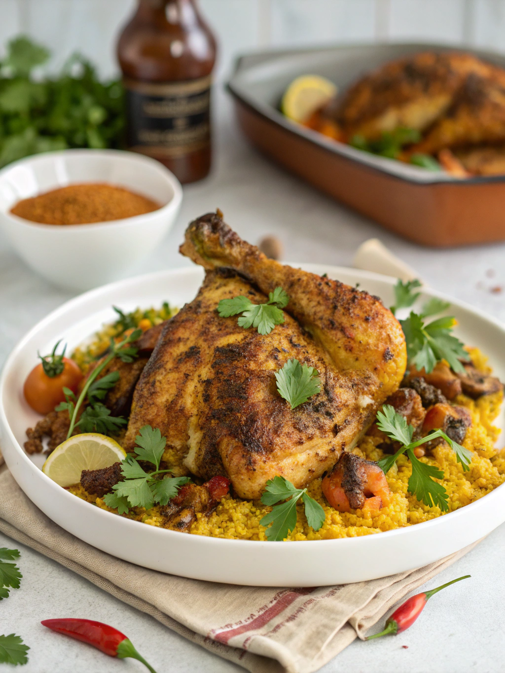 Moroccan Spiced Chicken - Recipe High