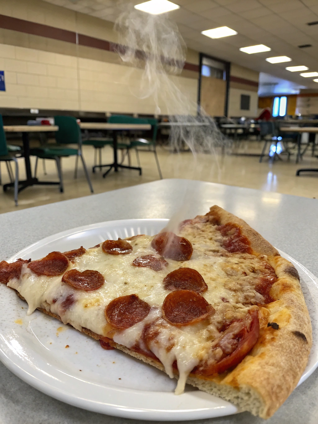 School Cafeteria Pizza - Recipe High