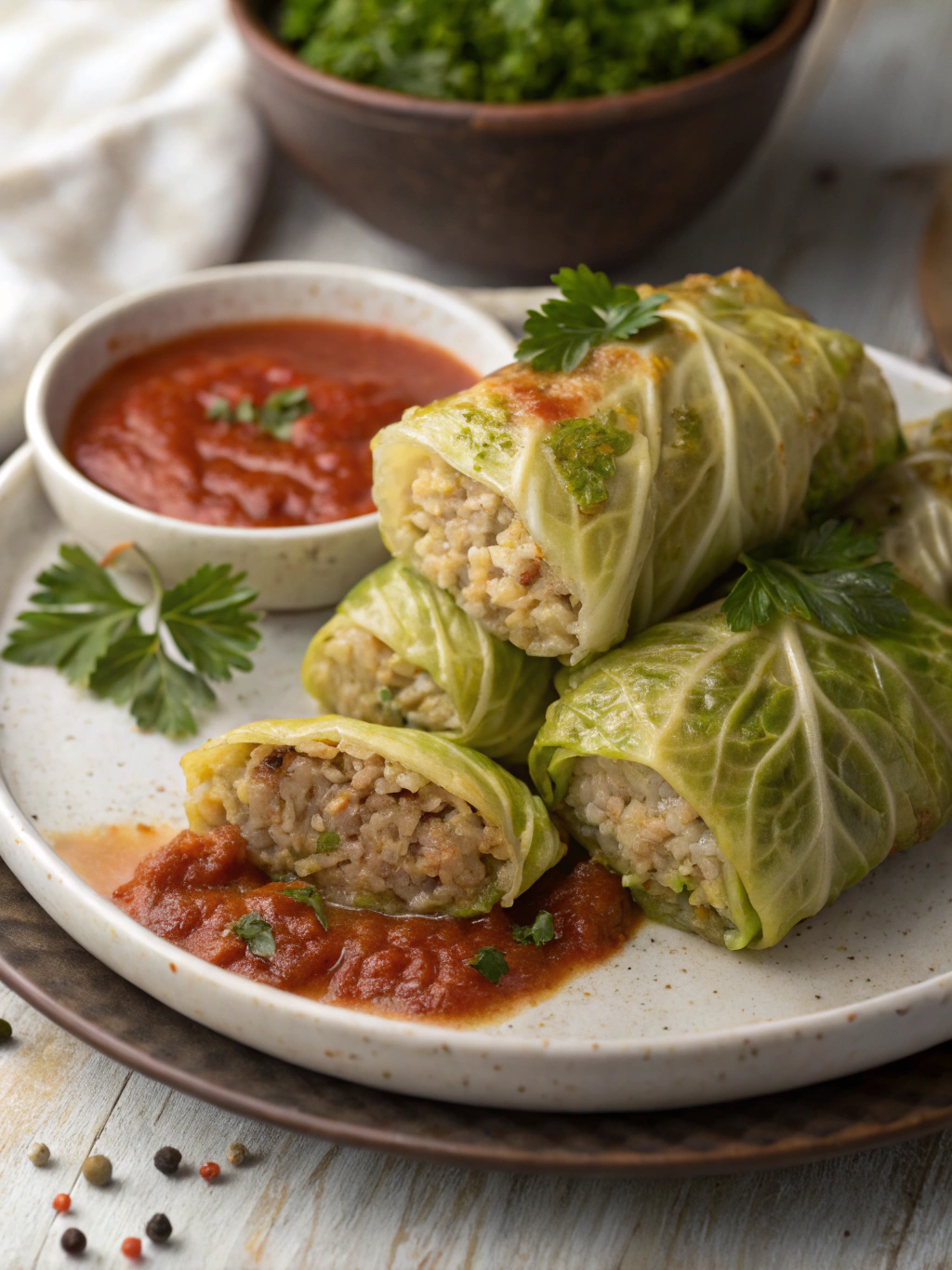 Traditional Polish Stuffed Cabbage Rolls - Recipe High